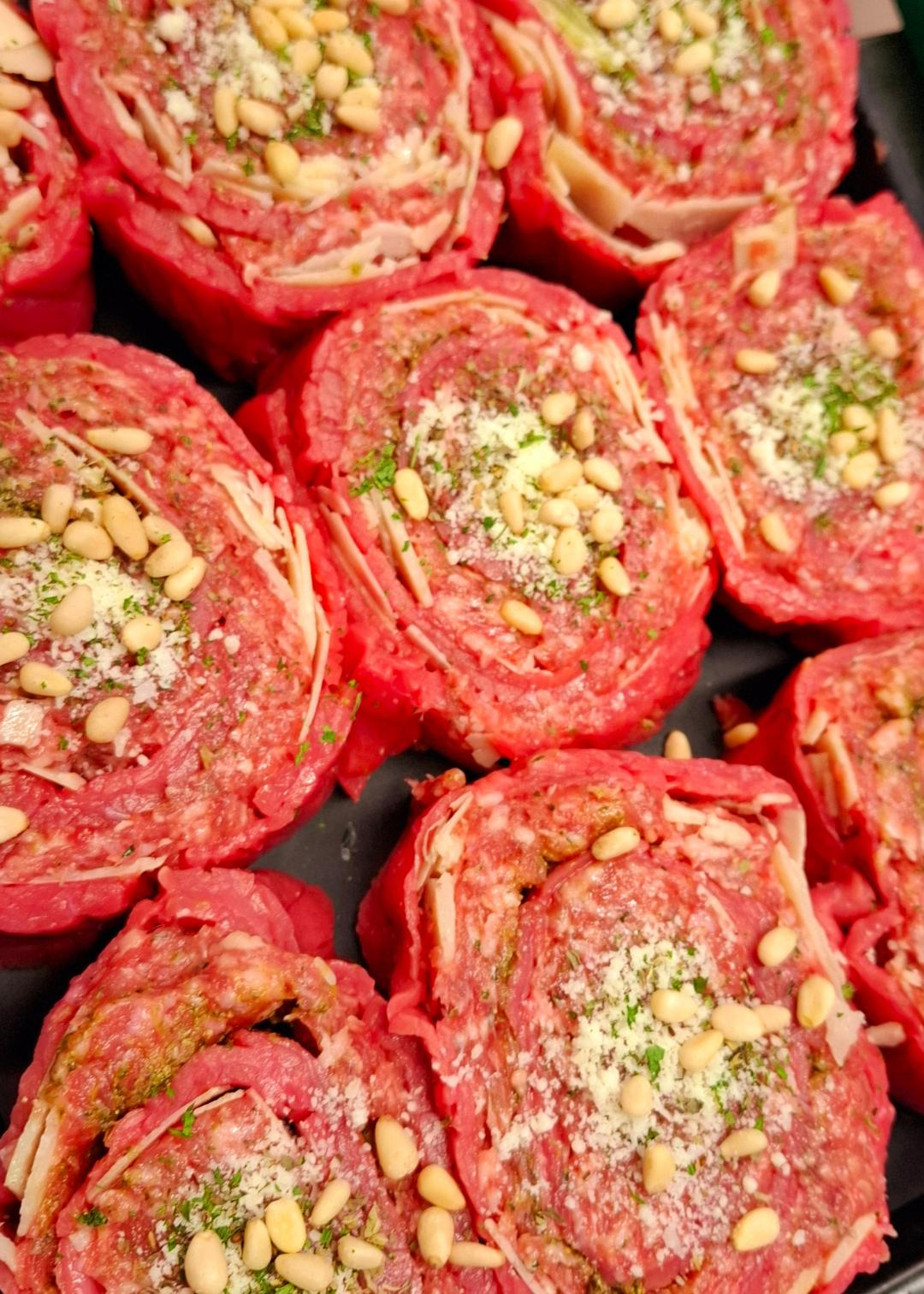 Roulade de boeuf à l'italienne 2 pce +/- 400gr